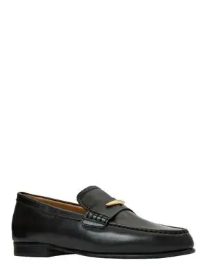 Aquatalia Elia Weatherproof Loafer - Black Soft Calf