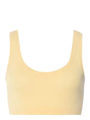 Hanro Touch Feeling Crop Top - Yellow