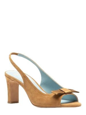 FRANCES VALENTINE Reese Slingback Sandal Camel