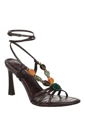 Sam Edelman Imani Ankle Strap Sandals - Spiced Pecan