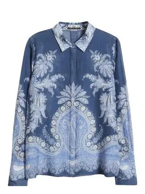 KOBI HALPERIN Paloma Floral Print Shirt