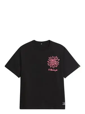Alpha Industries X Keith Haring Pop Shop Dragon Graphic T-shirt - Black