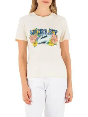 Hurley Tidal Classic Graphic T-shirt - Off White