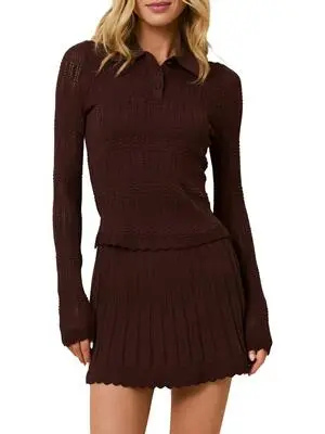 Solid & Striped The Debra Knit Sweater - Truffle