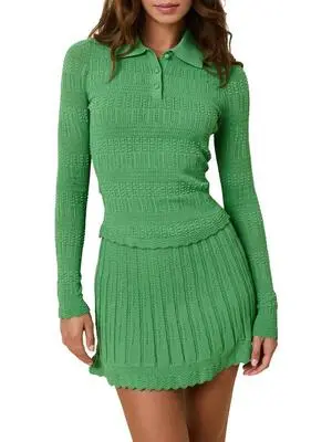 Solid & Striped Debra Knit Sweater - Turtle Green