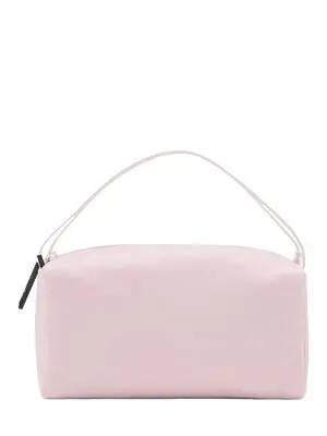 Mango Nylon Top Handle Bag - Pale Pink
