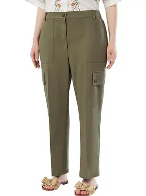 Marina Rinaldi Mrsvisiera Pants - Olive Green
