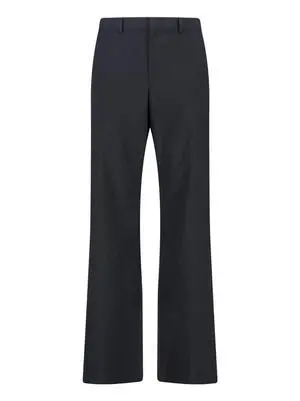 Gucci Wool Pants "gg - Black