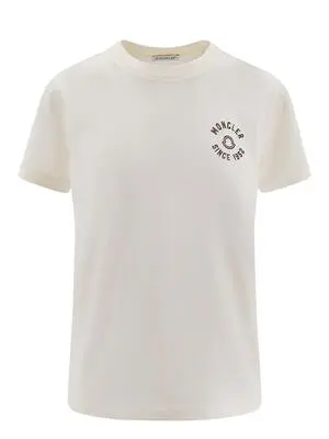 Moncler Organic Cotton T-shirt - White