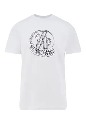 Moncler Cotton Tshirt - White