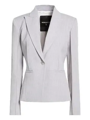 Patrizia Pepe Blazer Light Size Polyester, Viscose, Elastane - Grey