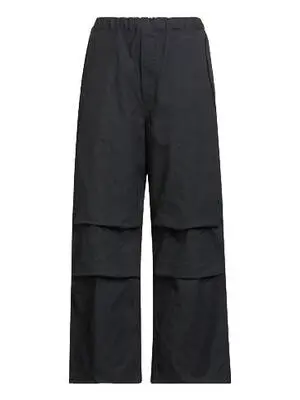 A BATHING APE Wide-leg Canvas Pants - Blue