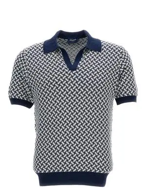 DRUMOHR MAGLIA STILE POLO Multicolore