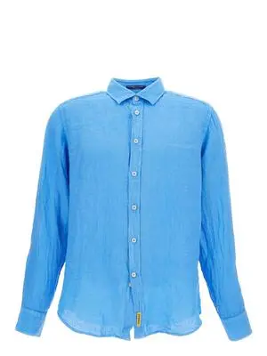 B.D.BAGGIES Linen Shirt - Sky Blue