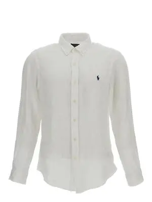 Polo Ralph Lauren Linen Shirt - White