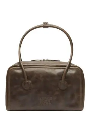 MARGESHERWOOD Soft Boston Bag - Washed Brown