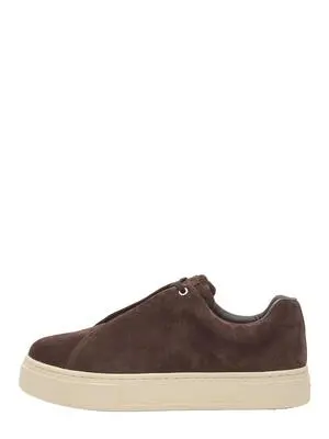 Eytys Doja Suede Sneakers - Dark Chocolate