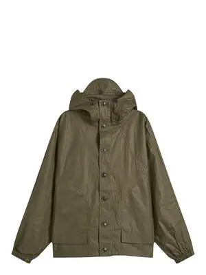 You Must Create Coated Cotton Bonehead Jacket - Dark Green