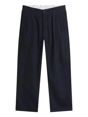 SERVICE WORKS Twill Part Timer Trousers - Dark Navy