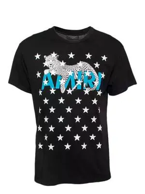 Amiri Pre-owned Graphic-print T-shirt - Black