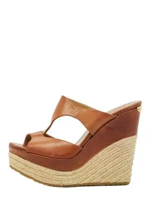 JIMMY CHOO Pledge Espadrilles - Brown
