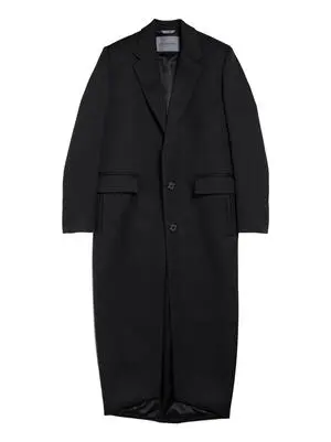 Balenciaga Long Sack Coat - Black
