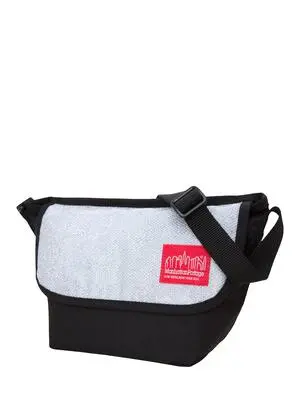 MANHATTAN PORTAGE Midnight Mini Ny Crossbody Bag - Grey