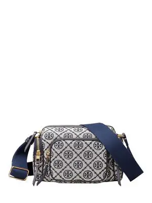 Tory Burch Monogram Pocket Crossbody Bag - Tory Navy