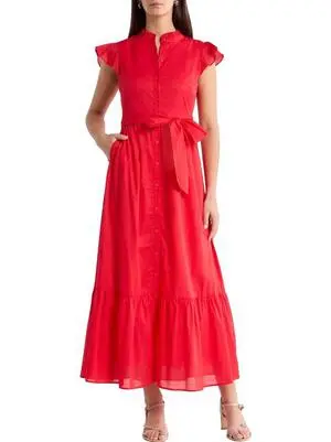 SUGARLIPS Lenira A-Line Cotton Dress