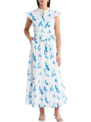 SUGARLIPS Lenira A-Line Cotton Dress