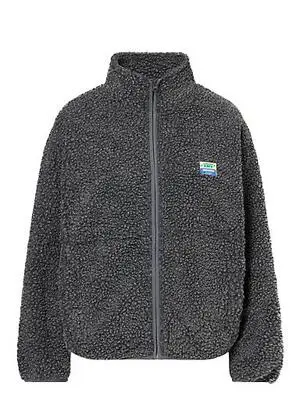 American Vintage Hoktown Fleece Jacket - Charcoal Melange