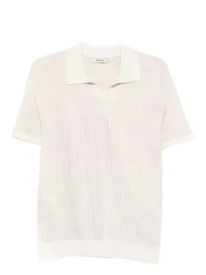 Simkhai Ribbed T-shirt - Neutrals
