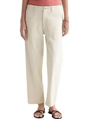 Ag Analeigh Mid-rise Utility Pants - Opal Stone