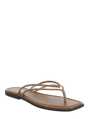 Veronica Beard Veronica Beard Clea Jelly Thong Sandals Clear/chestnut