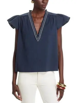 Ramy Brook Blake Top - Navy