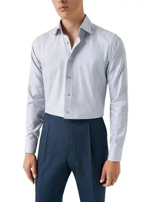 Eton Slim Fit Dress Shirt - Light Blue