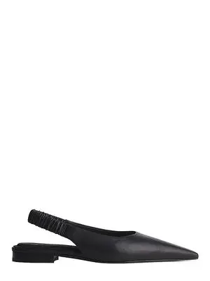 Rag & Bone Slingback Flats - Black