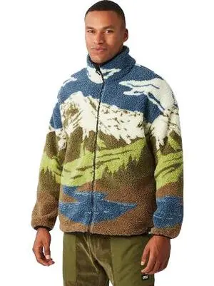 PICTURE ORGANIC Hafdals Zip Fleece - Cloudy Landscape