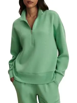 Varley Mavis Half Zip Pullover - Green Spruce
