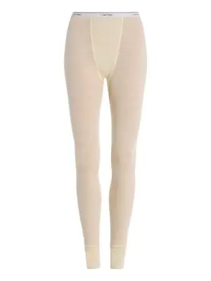 Calvin Klein Rosalie Wool Leggings - Ivory