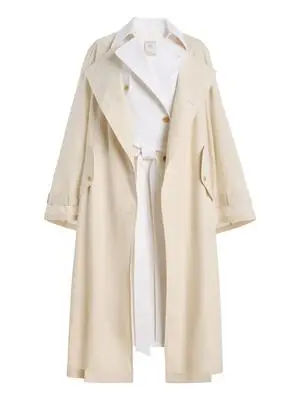 CALVIN KLEIN Ilia Cotton Trench Coat
