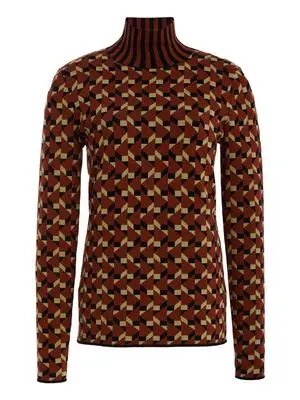 ZANKOV Merino Wool Turtleneck - Multi