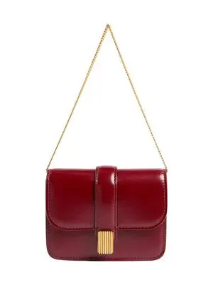 Khaite Blake Nano Bag - Burgundy