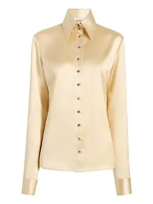 Khaite Ivy Shirt - Gold
