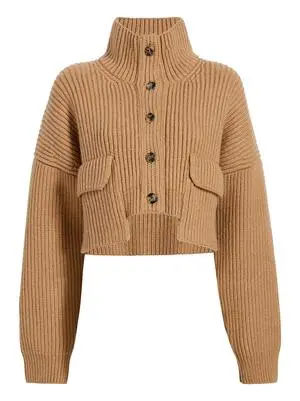 Khaite Eita Cashmere Cardigan - Neutral