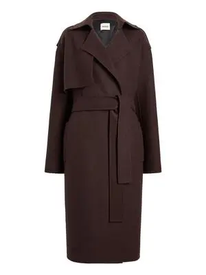 KHAITE Manston Wool Coat