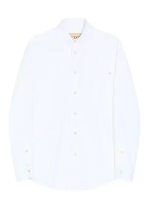 Valentino Garavani Oxford Shirt With - White