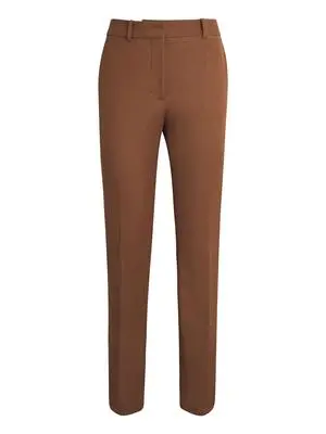 JOSEPH Coleman Long Trousers - Brown