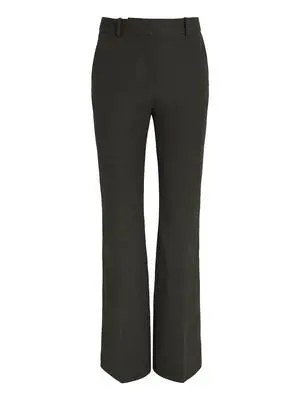 JOSEPH Stretch-gabardine Coleman Trousers - Green