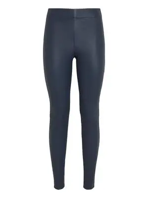JOSEPH Stretch-leather Leggings - Blue